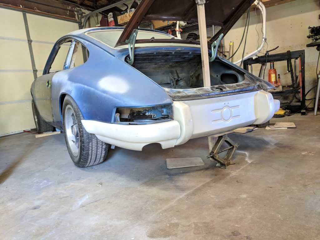 Porsche 911 Rear Backdate - Bumper Mods